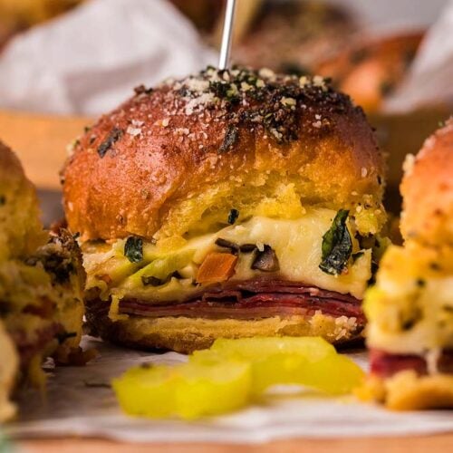 Hot Italian Sliders - xoxoBella