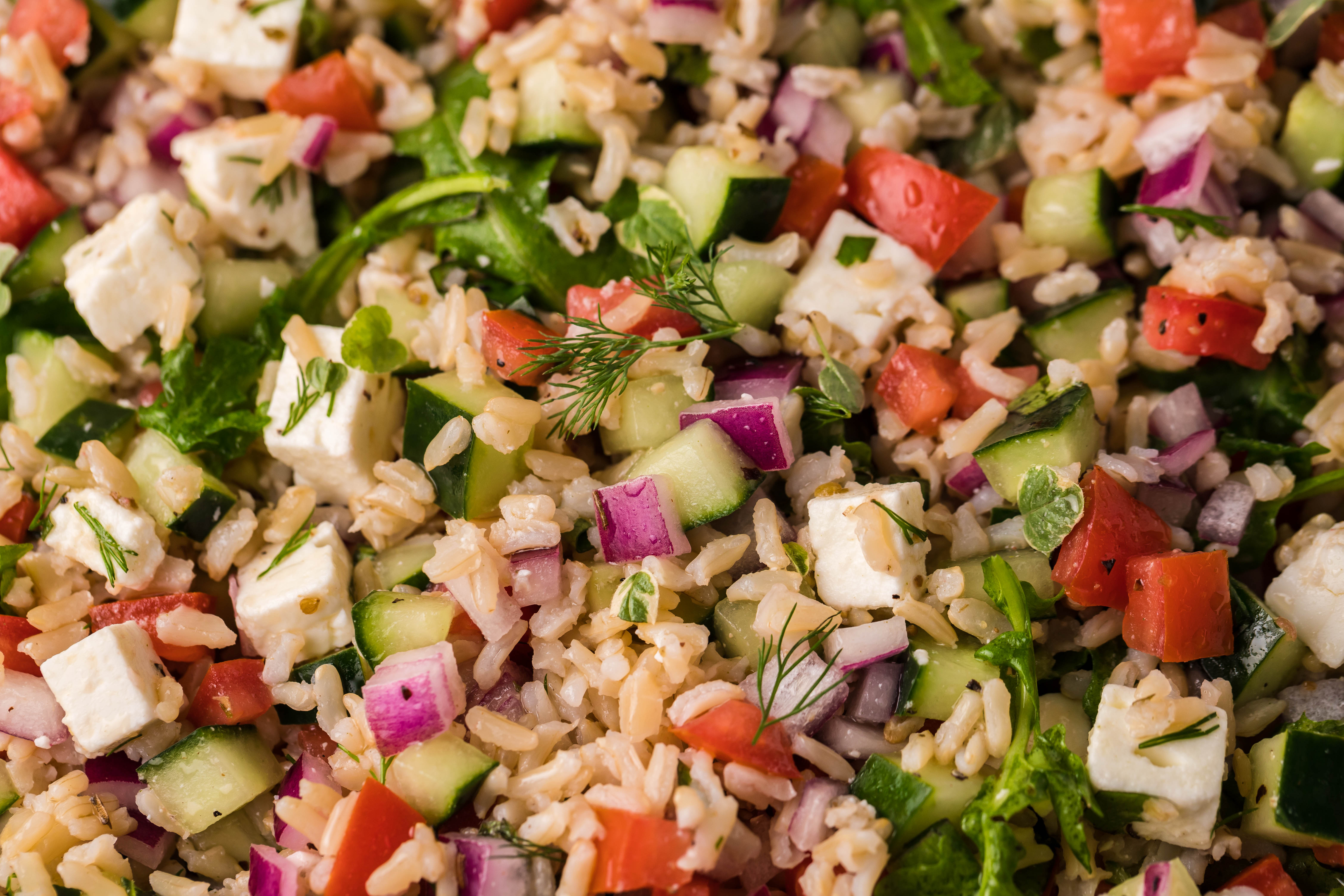 Italian Rice Salad - Insalata di Riso - xoxoBella
