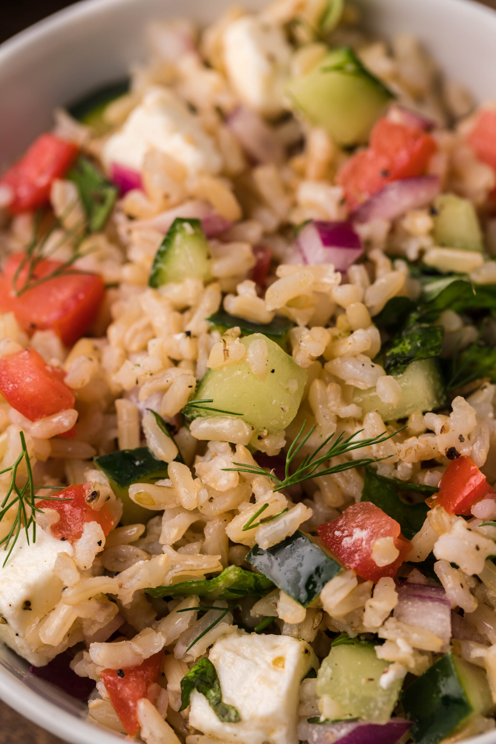 Italian Rice Salad - Insalata di Riso - xoxoBella