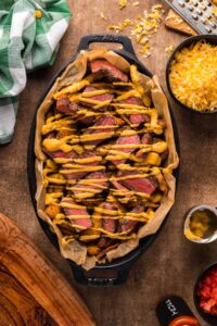 Truffle Steak Nacho Fries - Taco Bell Copycat - xoxoBella