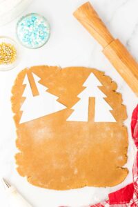 3D Gingerbread Tree Cookies - xoxoBella