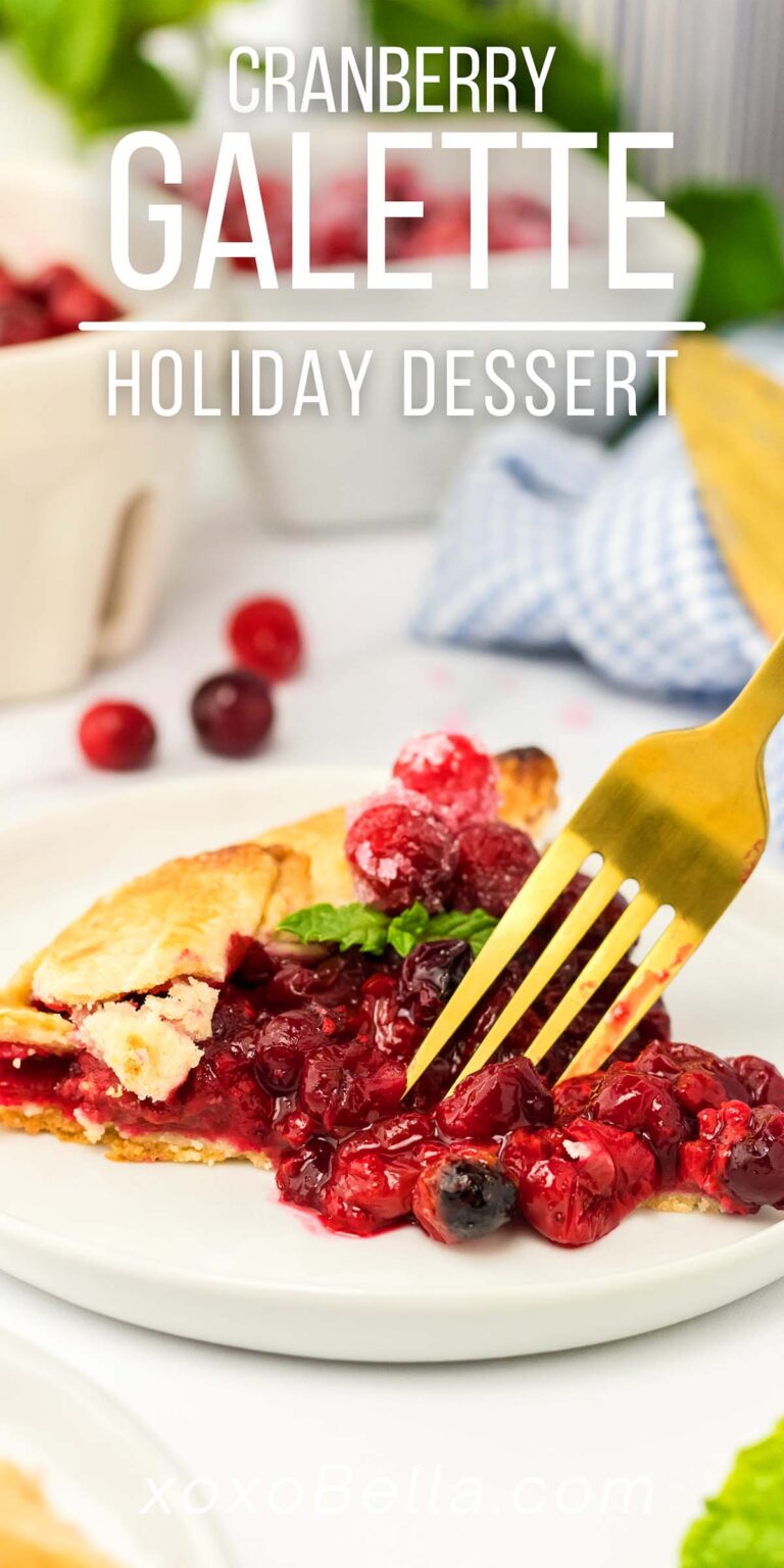 Cranberry Galette - xoxoBella