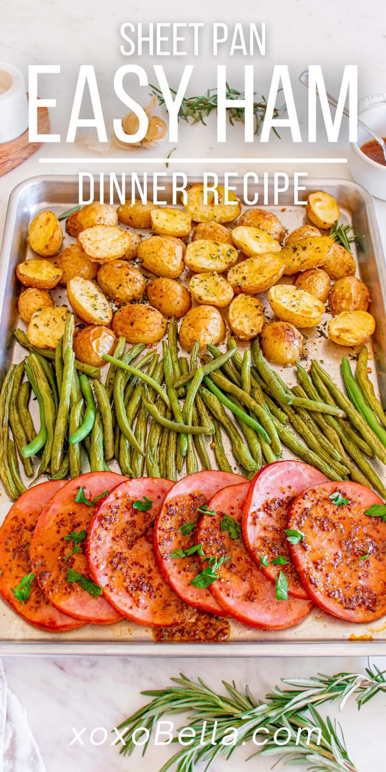 Sheet Pan Ham Dinner - xoxoBella