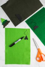 How to Make a Felt Christmas Tree Garland - xoxoBella