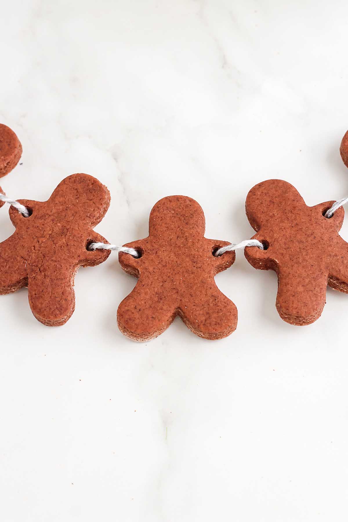 Salt Dough Gingerbread Man Garland - xoxoBella