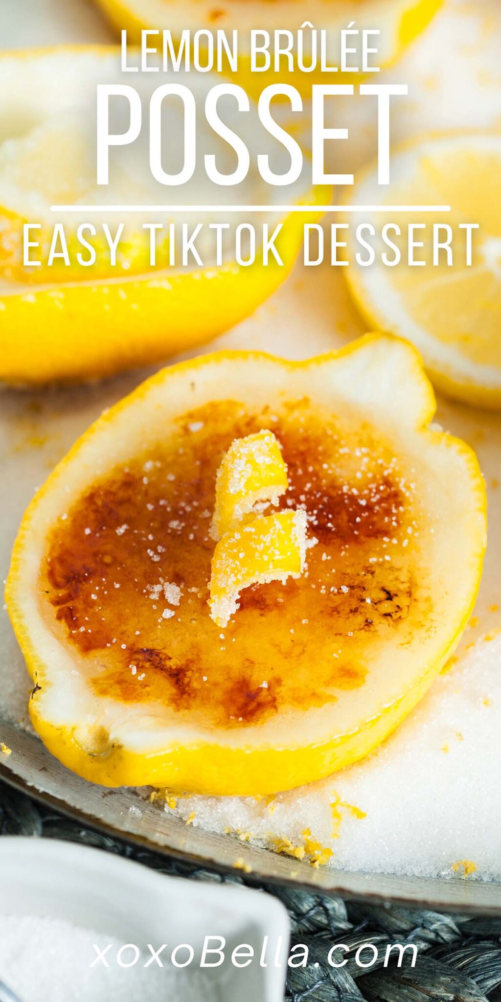 Lemon Posset Brûlée - xoxoBella