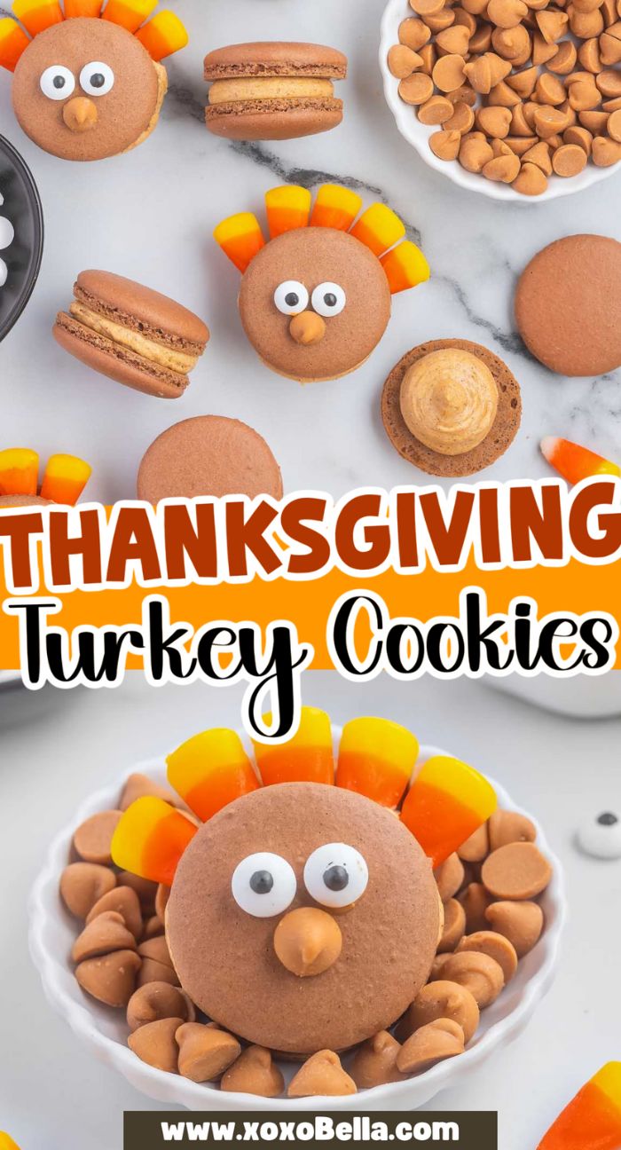 Thanksgiving Turkey Cookies - xoxoBella