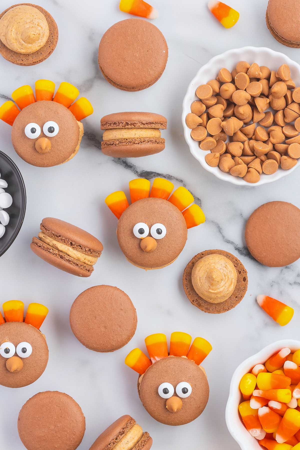 Thanksgiving Turkey Cookies - xoxoBella