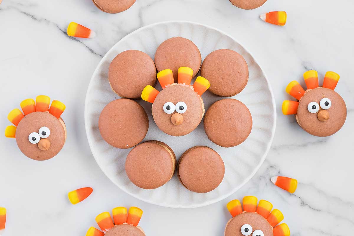 Thanksgiving Turkey Cookies - xoxoBella