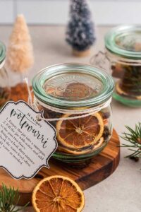 DIY Stovetop Potpourri Simmer Pot Gift Jar - xoxoBella