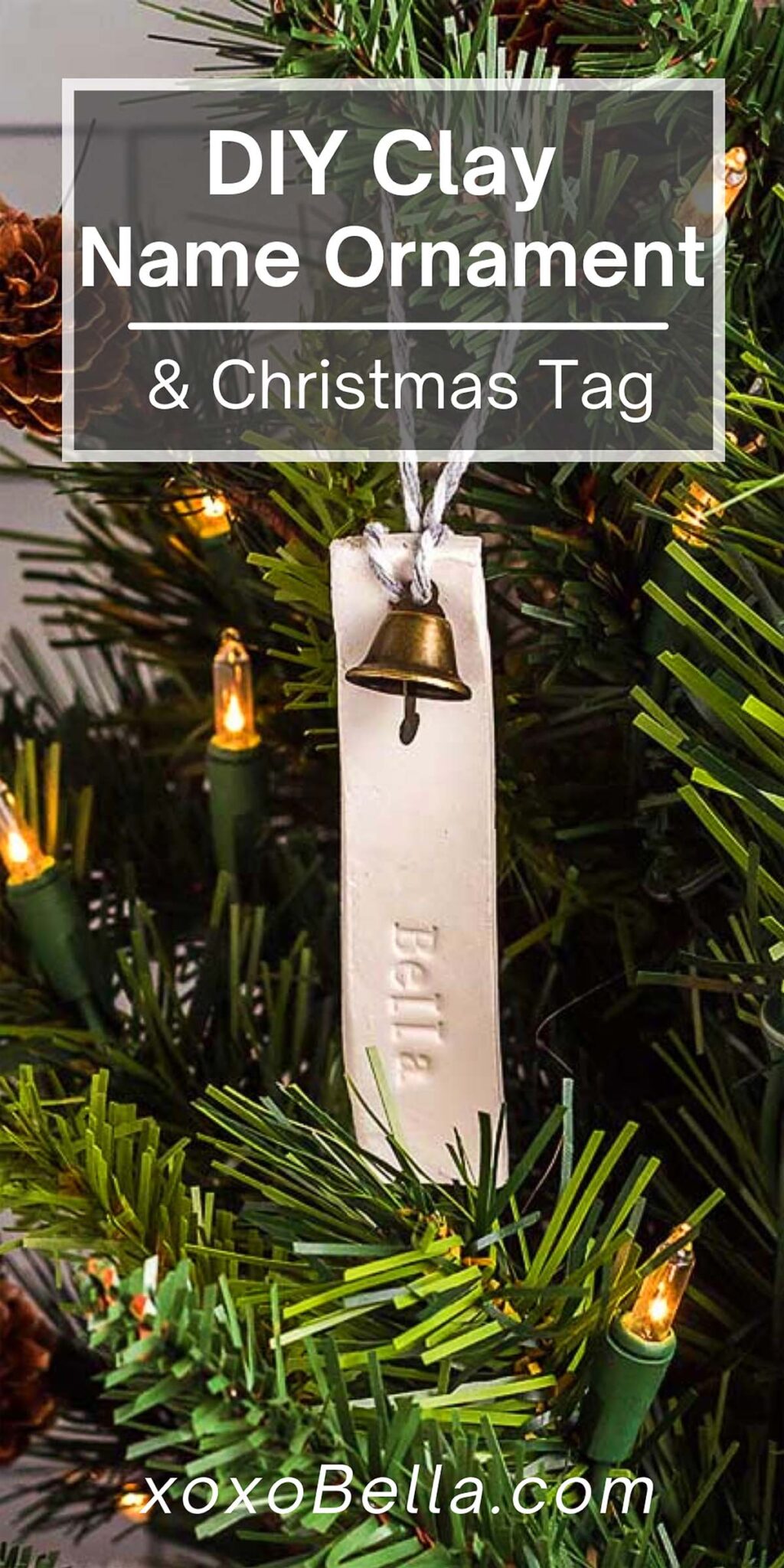 Clay Name Ornament and Christmas Gift Tags - xoxoBella