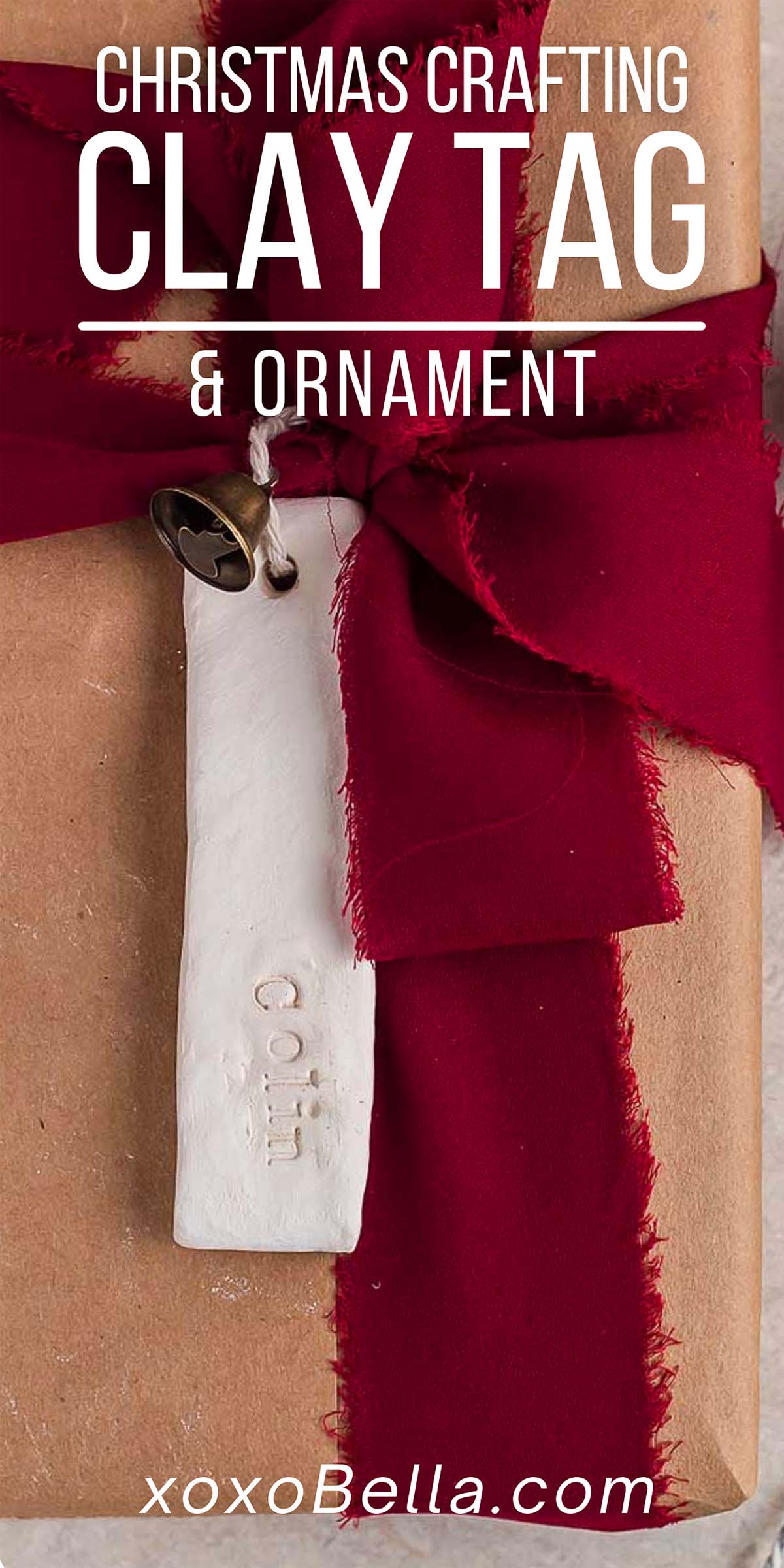 Clay Name Ornament and Christmas Gift Tags - xoxoBella