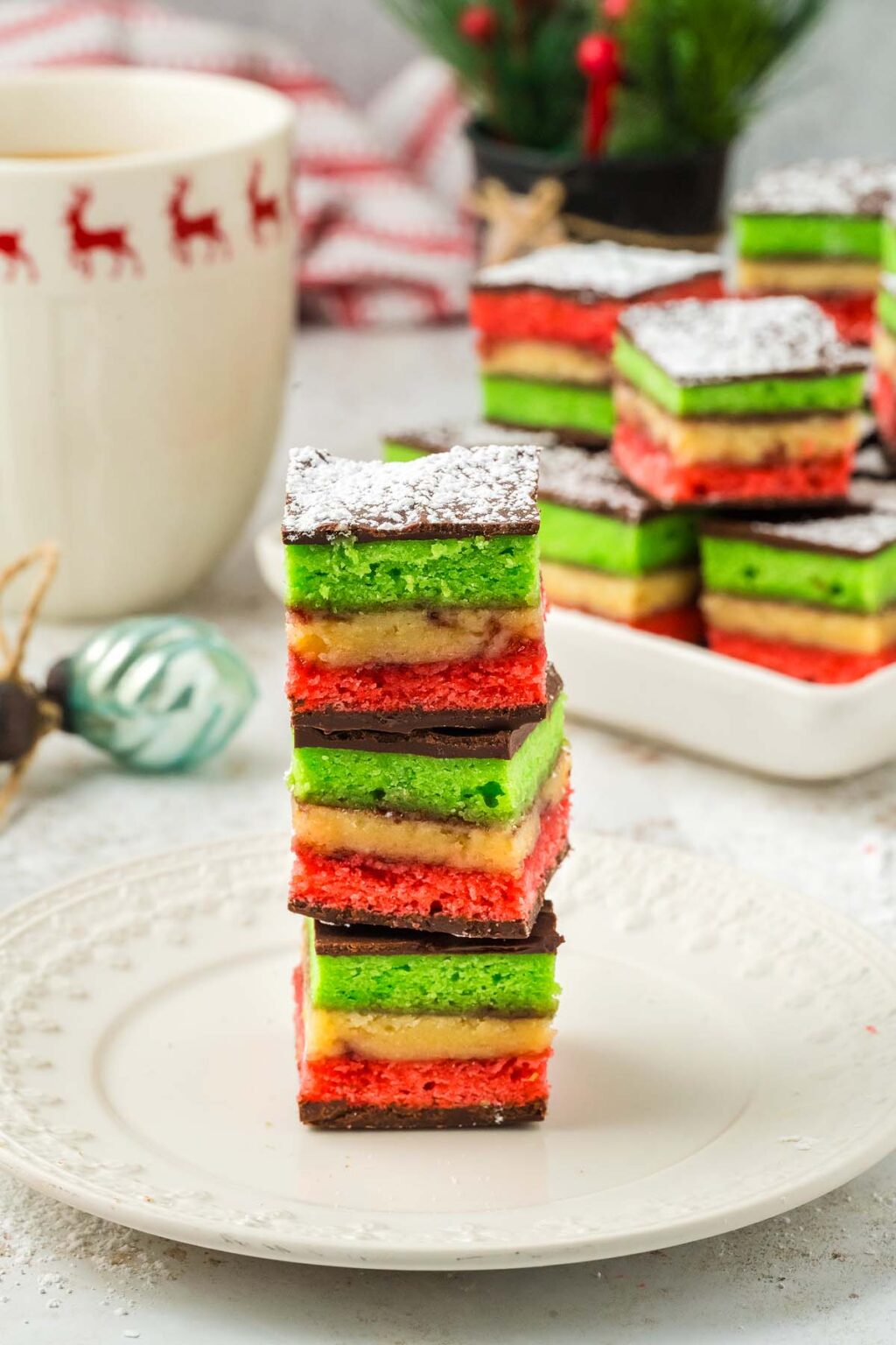 Italian Rainbow Cookies - xoxoBella