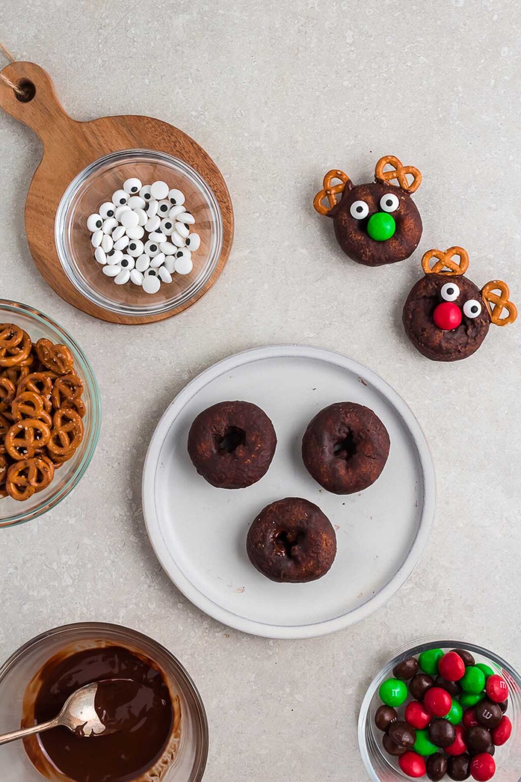 Rudolph the Reindeer Donuts - xoxoBella