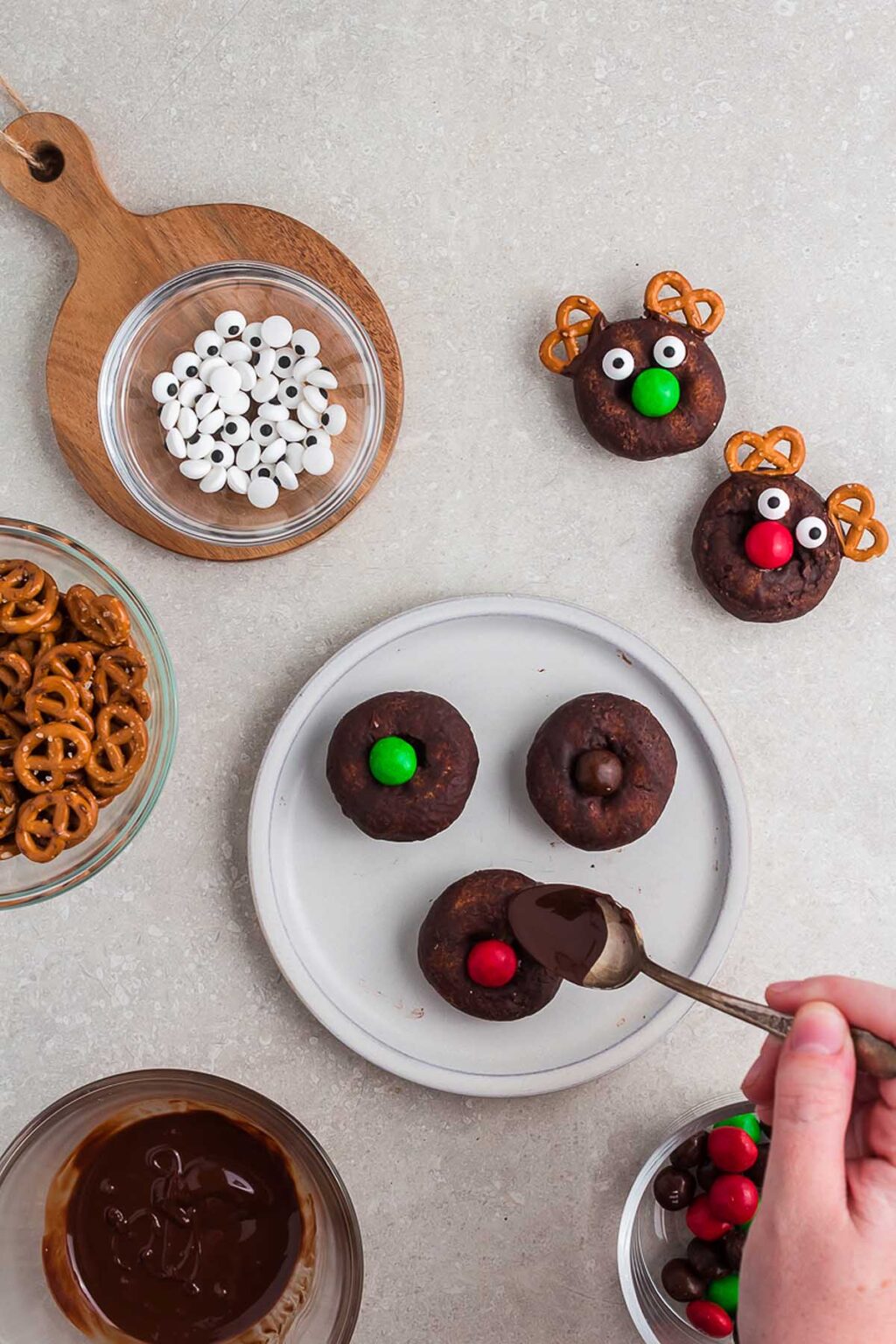 Rudolph the Reindeer Donuts - xoxoBella