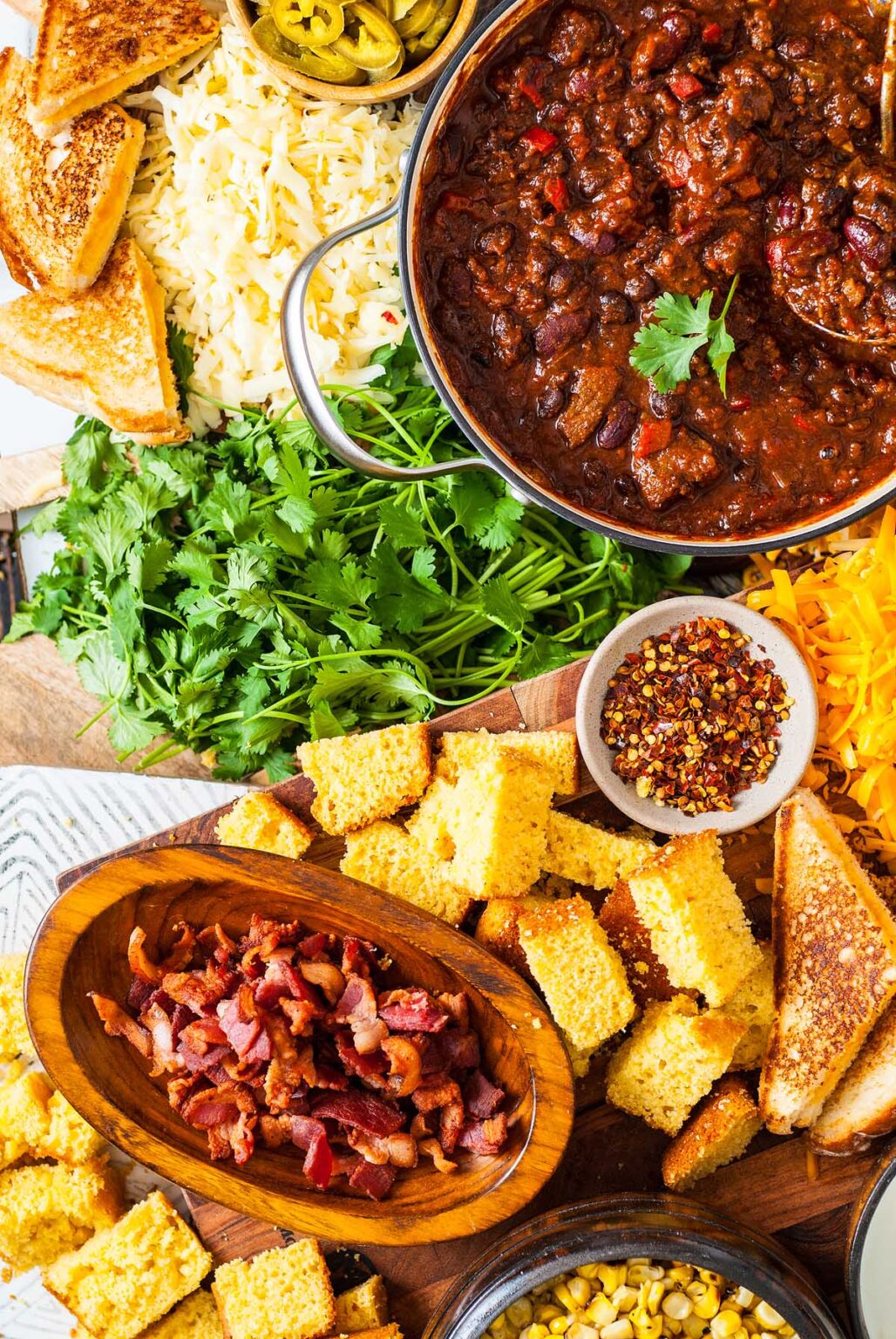 The Ultimate Chili Bar (or Charcuterie Board) - xoxoBella