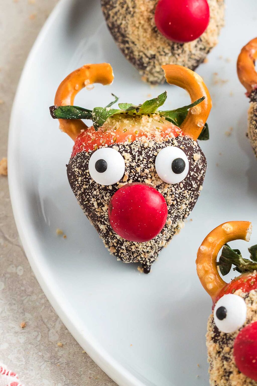 Chocolate Covered Strawberry Reindeer - xoxoBella