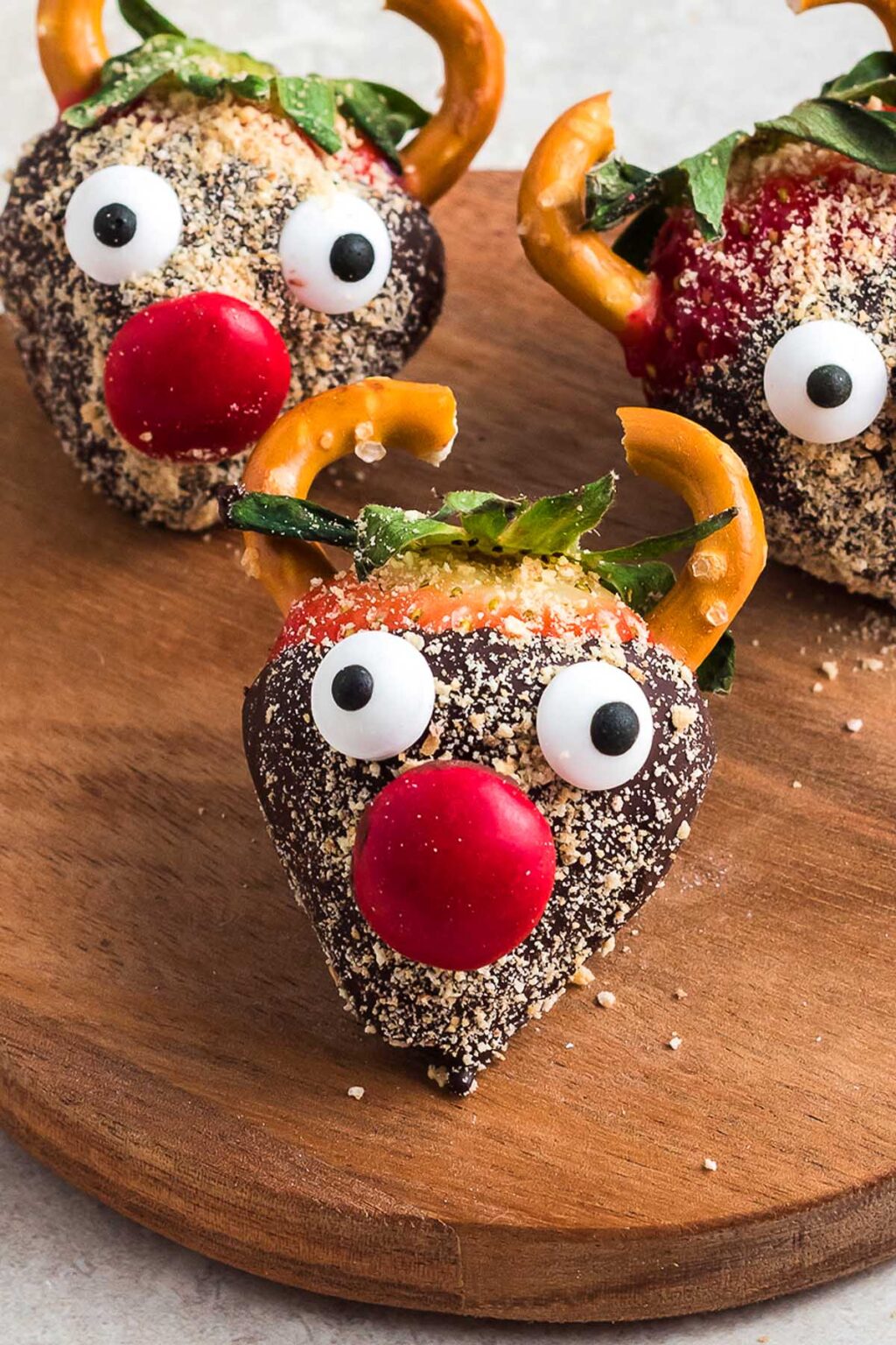 Chocolate Covered Strawberry Reindeer - xoxoBella