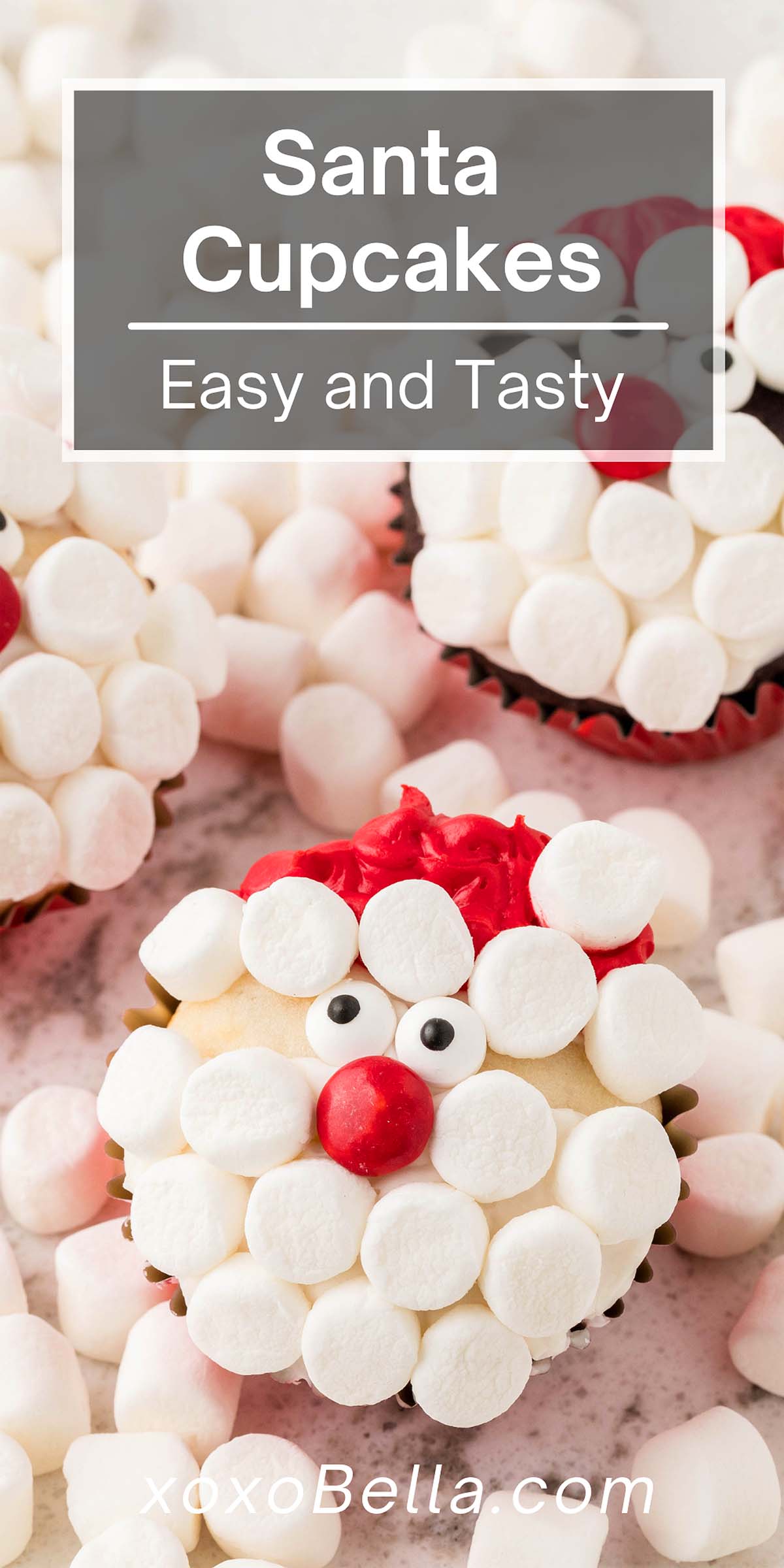 Santa Cupcakes - xoxoBella