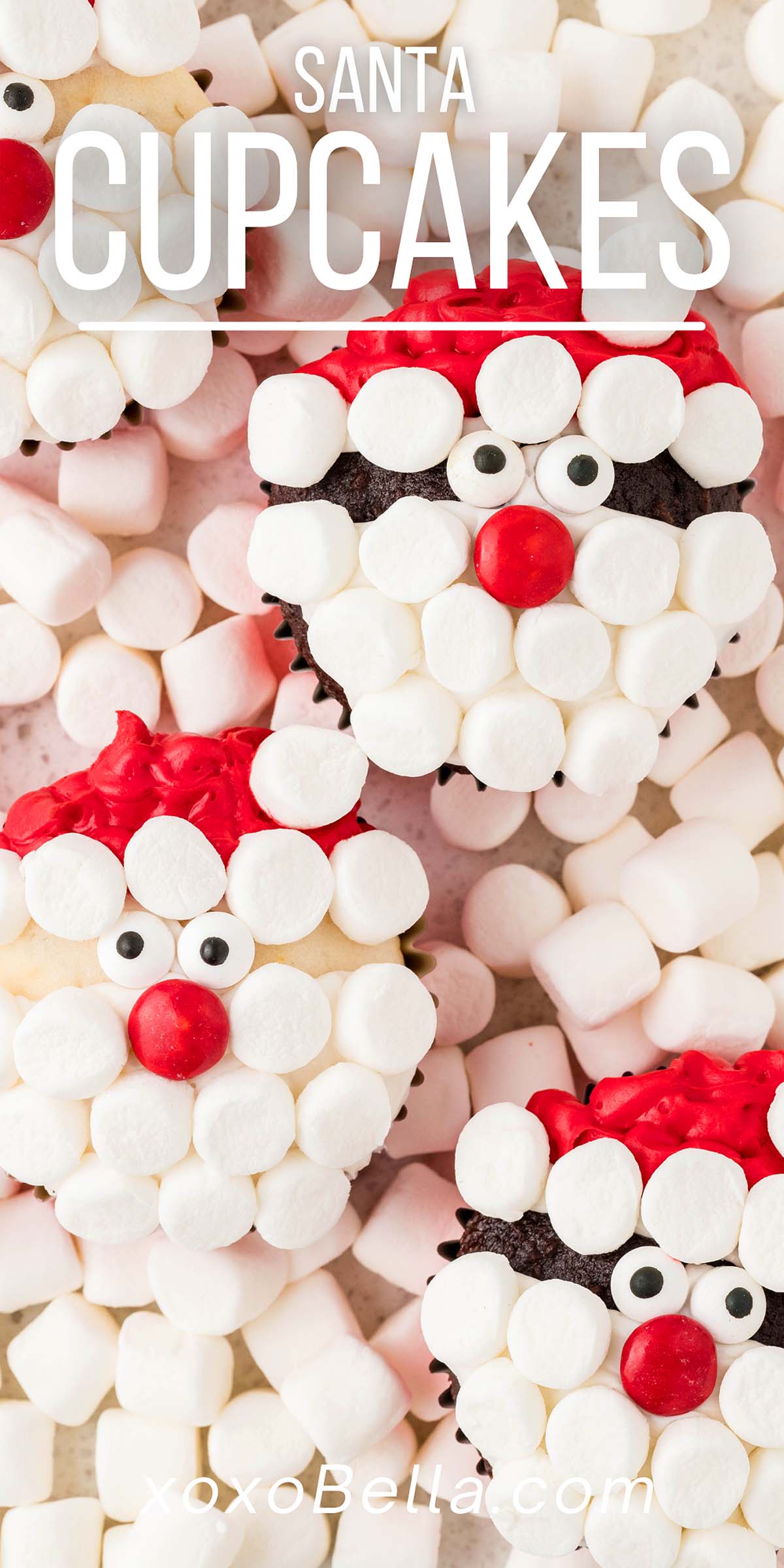 Santa Cupcakes - xoxoBella