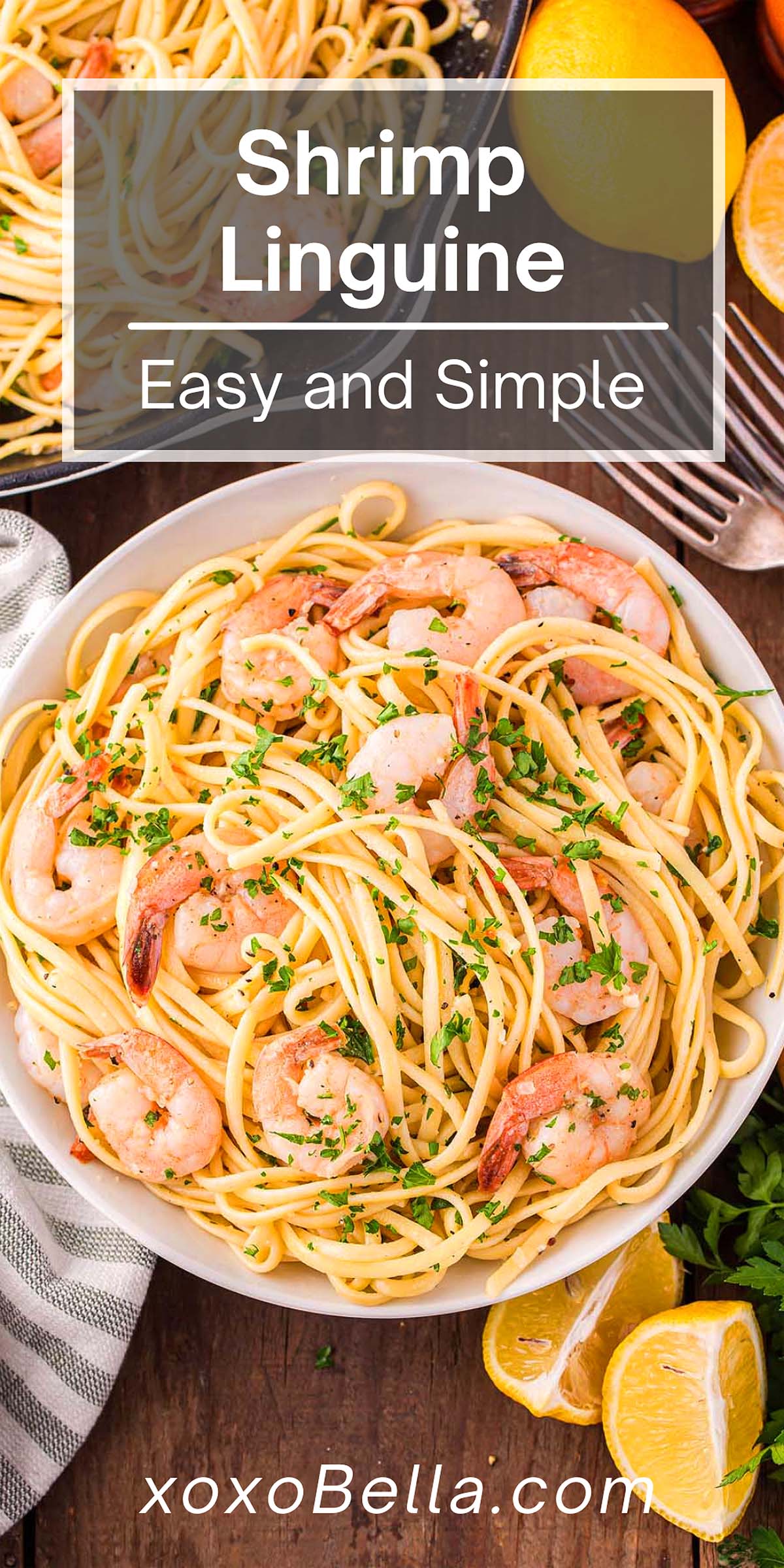 Shrimp Linguine - xoxoBella
