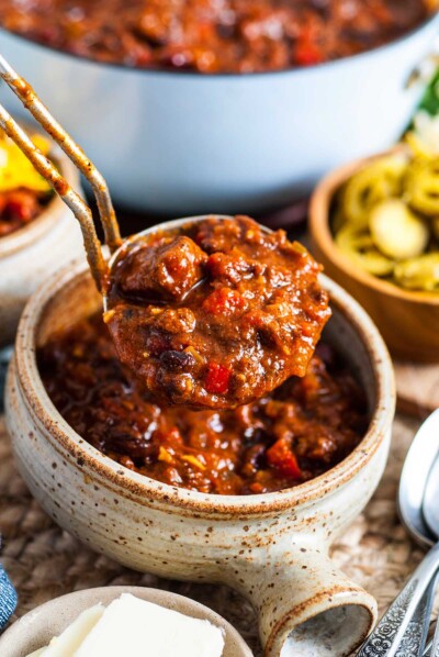 Hearty Beef Chili - xoxoBella