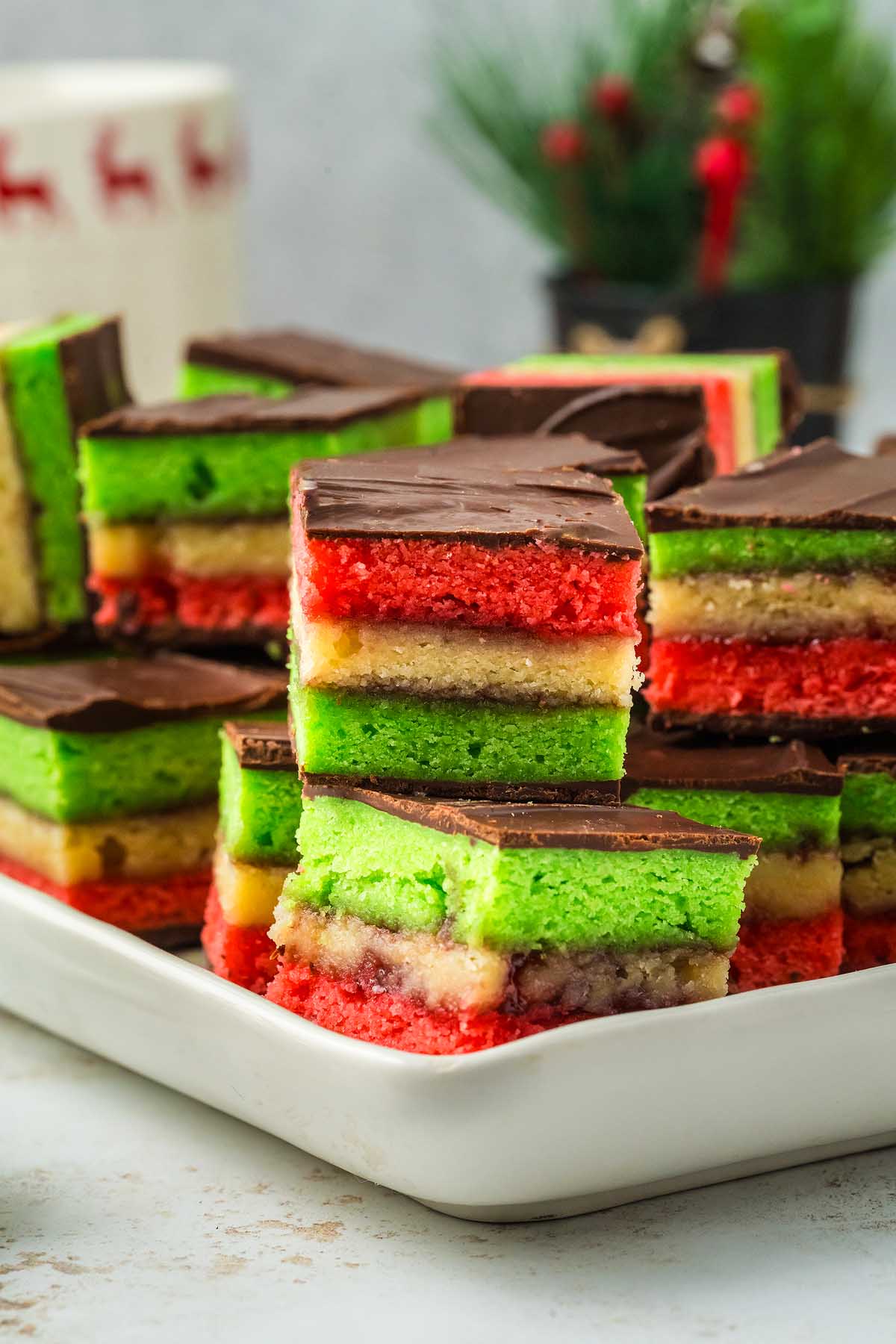 Italian Rainbow Cookies - xoxoBella