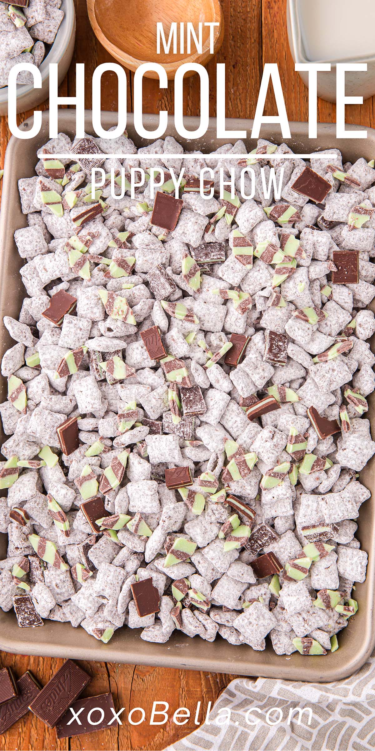 Mint Chocolate Puppy Chow - xoxoBella