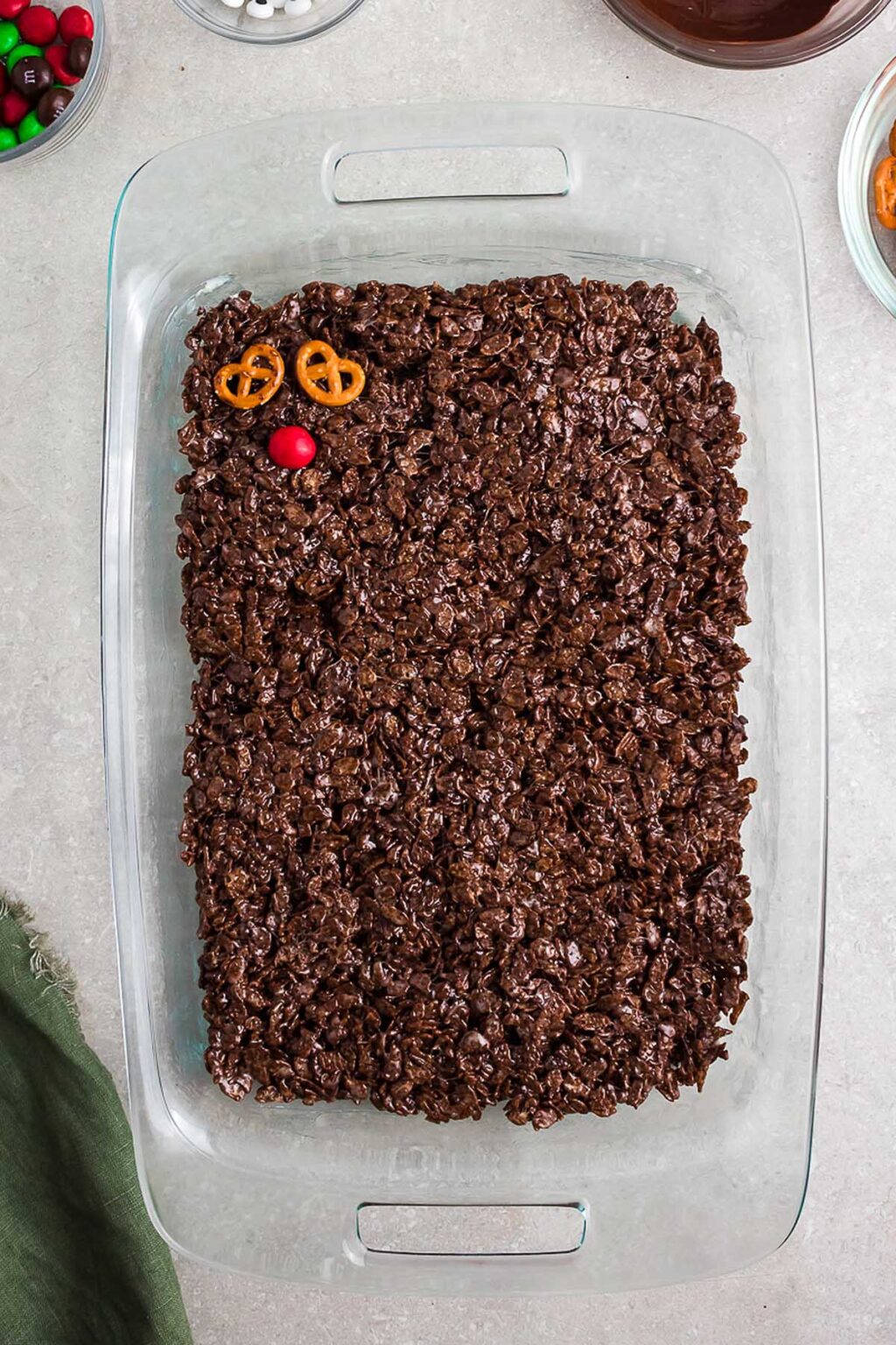 Reindeer Rice Krispie Treats - xoxoBella