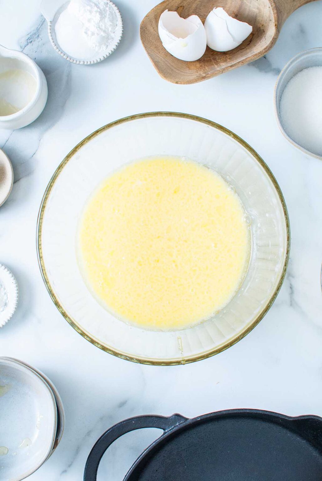 Sweet Skillet Cornbread - xoxoBella