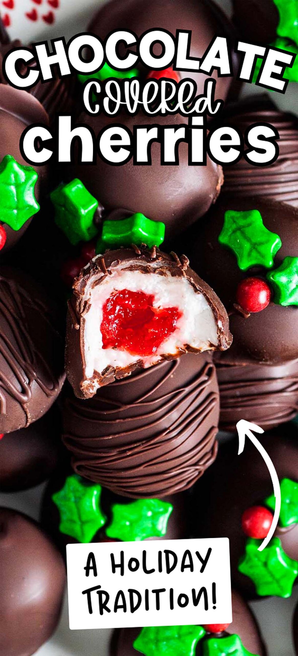 Chocolate Covered Cherries - Cherry Cordials - xoxoBella