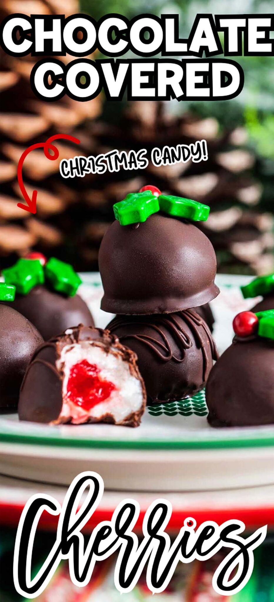 Chocolate Covered Cherries - Cherry Cordials - xoxoBella