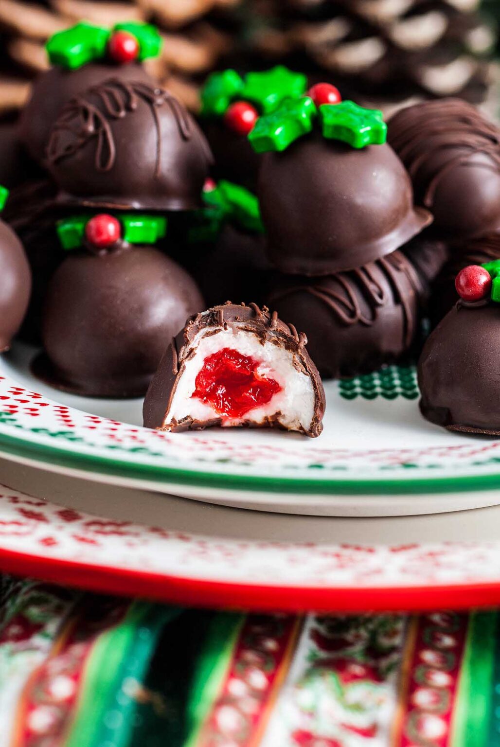 Chocolate Covered Cherries - Cherry Cordials - xoxoBella
