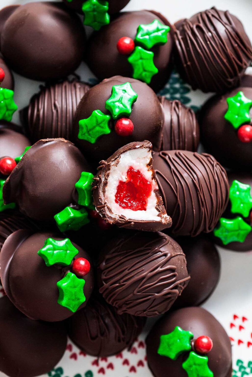 Chocolate Covered Cherries - Cherry Cordials - xoxoBella