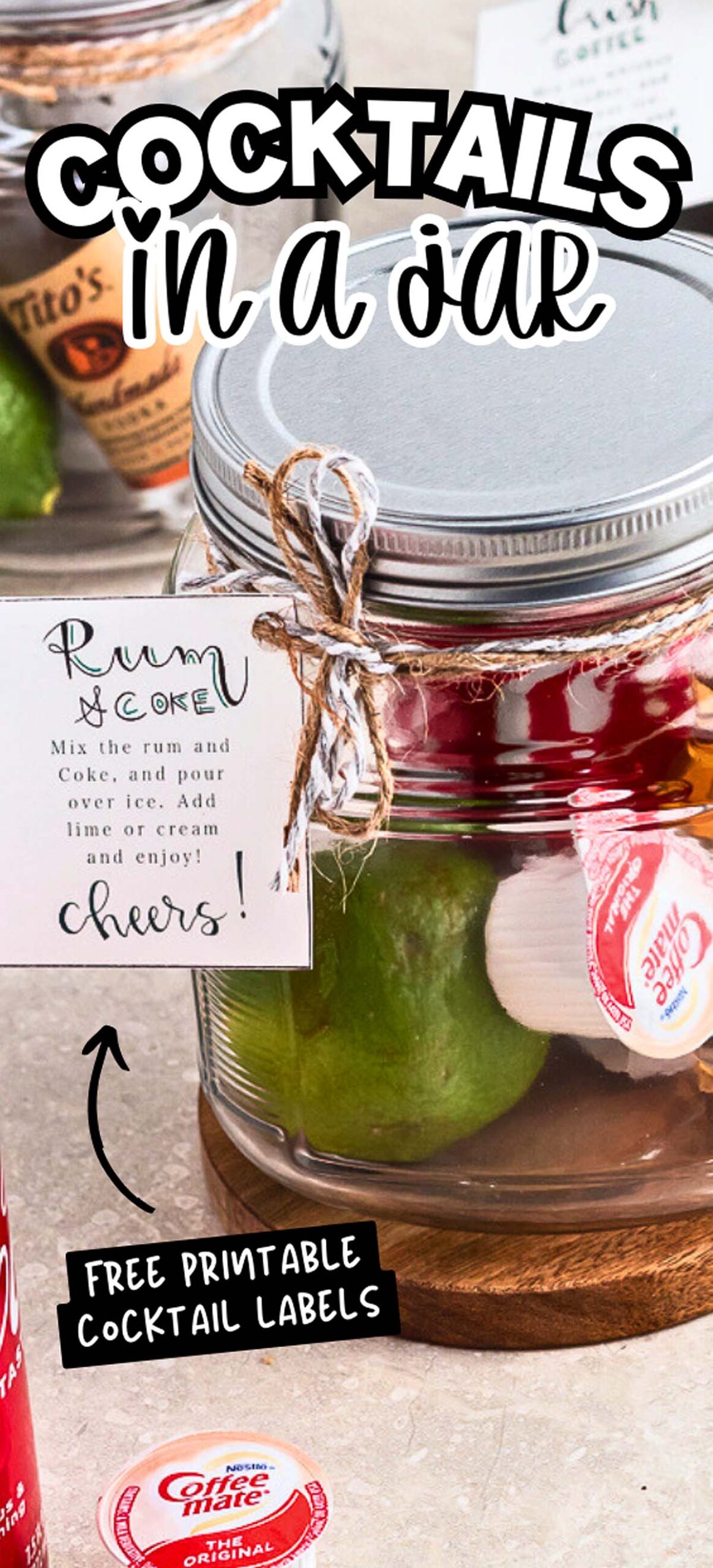 Mason Jar Cocktail Gift Sets - xoxoBella