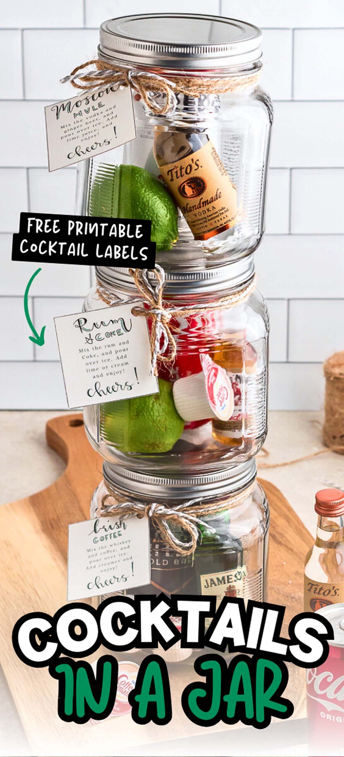 Mason Jar Cocktail T Sets Xoxobella