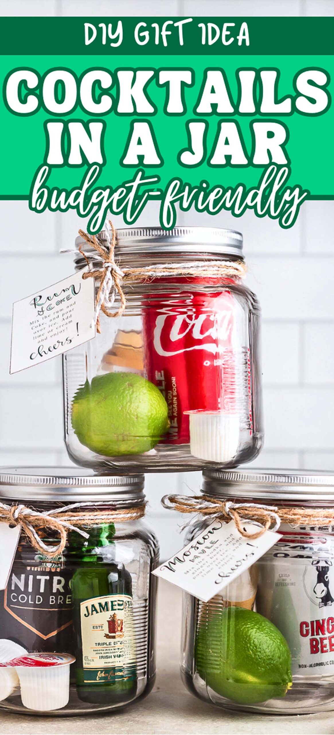 Mason Jar Cocktail Gift Sets - xoxoBella