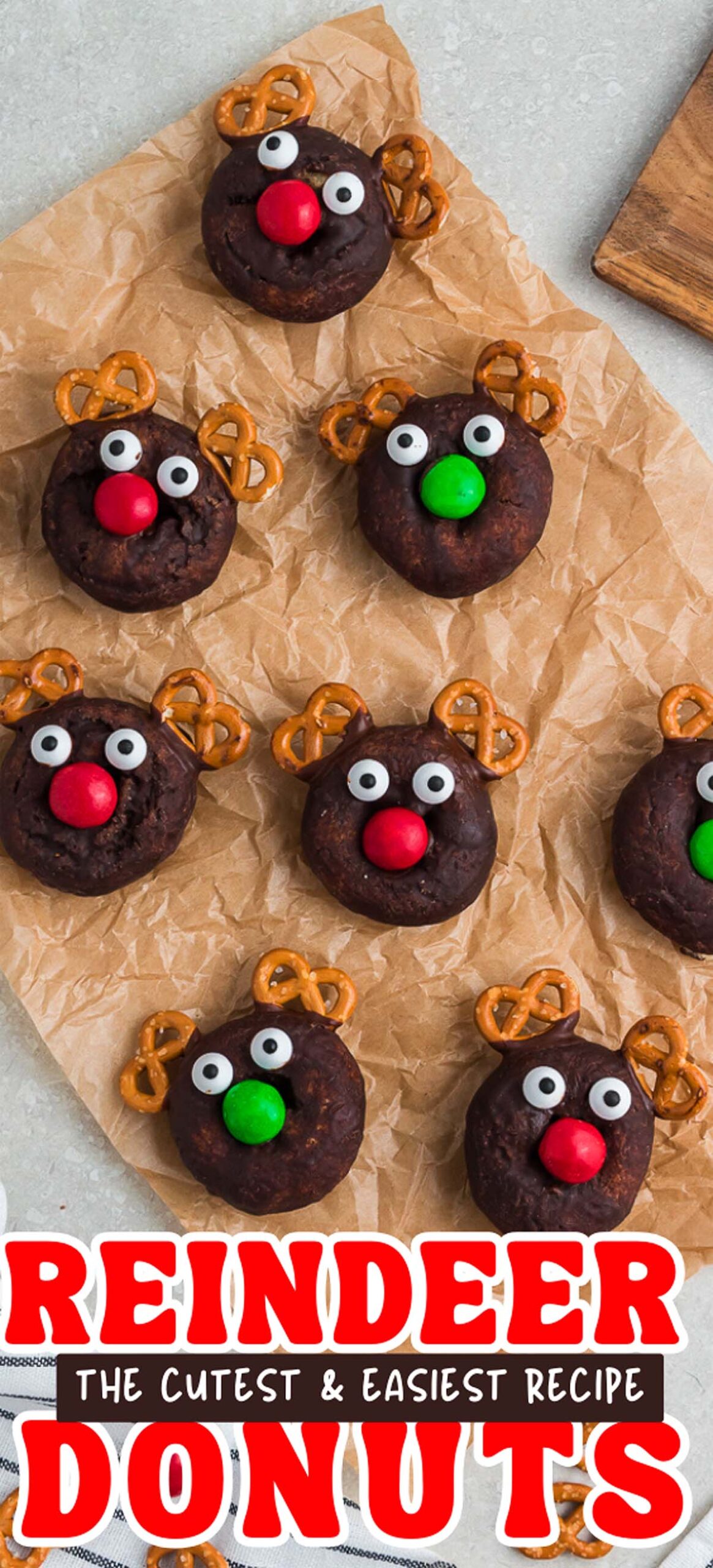 Rudolph the Reindeer Donuts - xoxoBella