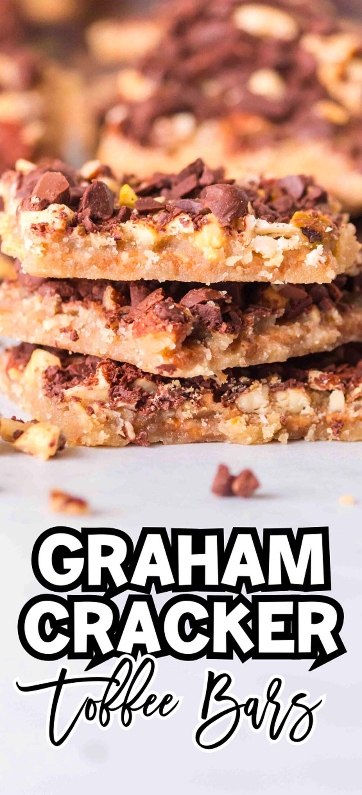 Graham Cracker Toffee Bars - xoxoBella