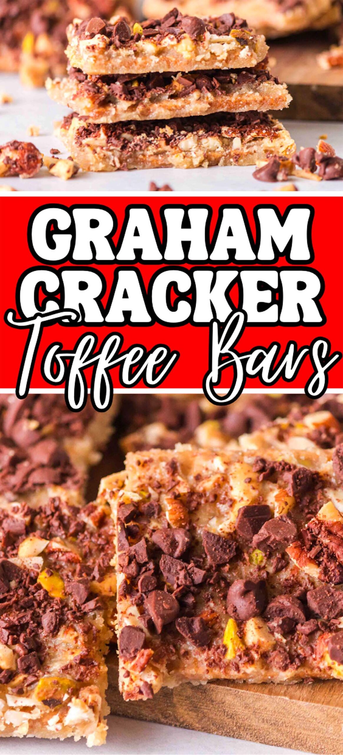 Graham Cracker Toffee Bars - xoxoBella