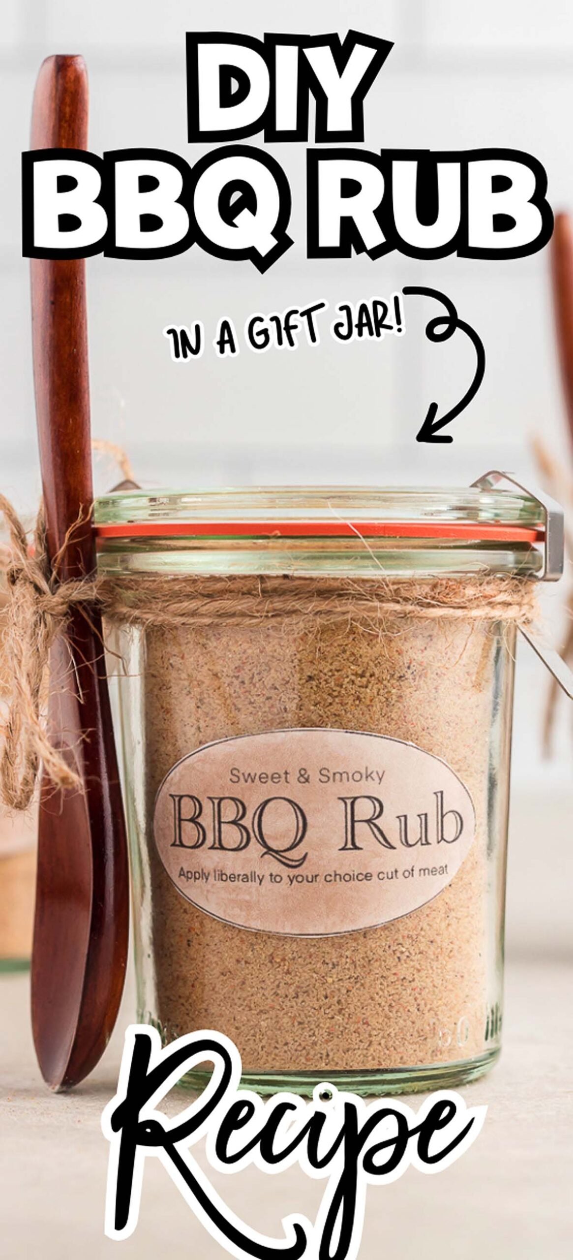 DIY BBQ Rub Recipe - Homemade Gift - xoxoBella
