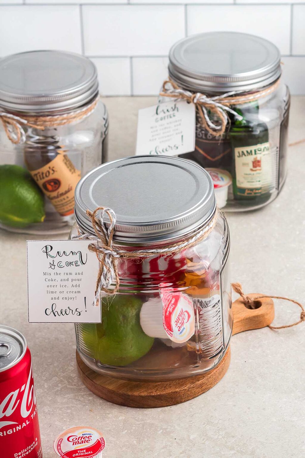 Mason Jar Cocktail Gift Sets - xoxoBella