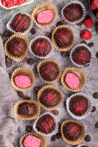 Raspberry Truffles Recipe - xoxoBella