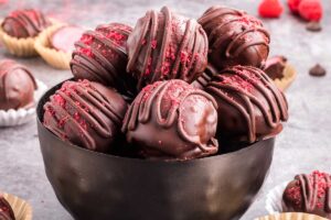 Raspberry Truffles Recipe - xoxoBella