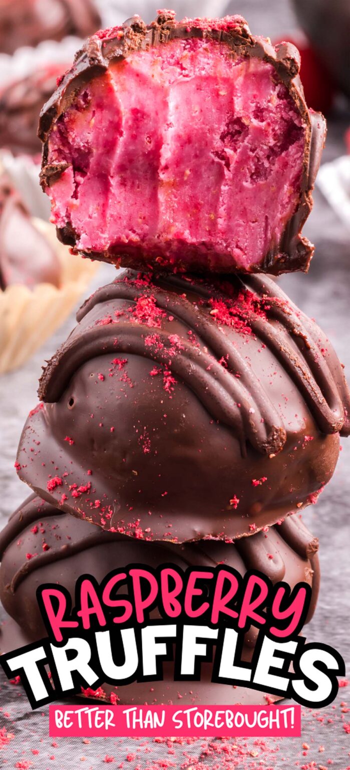 Raspberry Truffles Recipe - xoxoBella