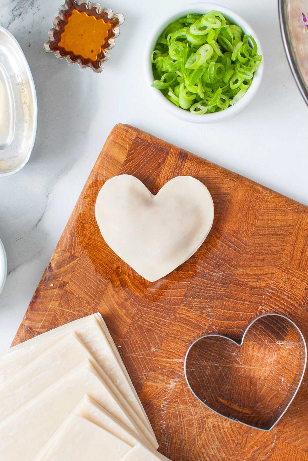 Heart Shaped Pork Potstickers Recipe - xoxoBella