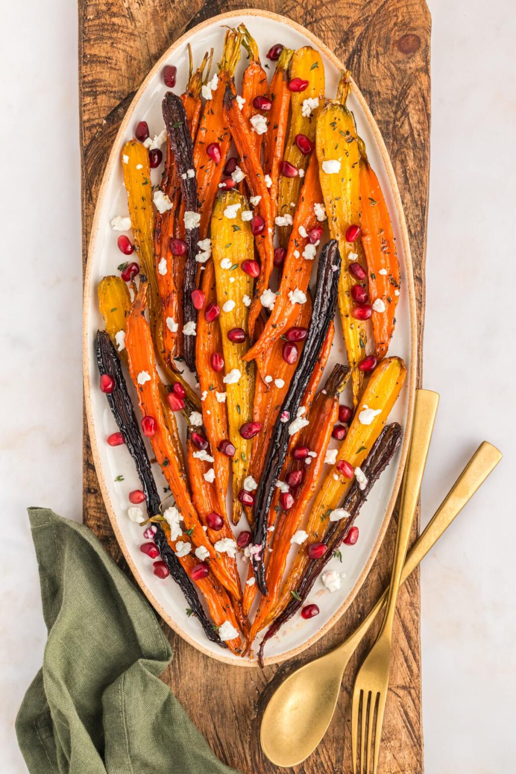 Maple Roasted Rainbow Carrots - xoxoBella