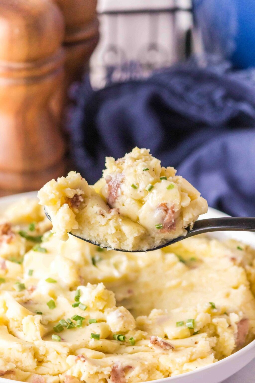 Red Skin Mashed Potatoes - xoxoBella