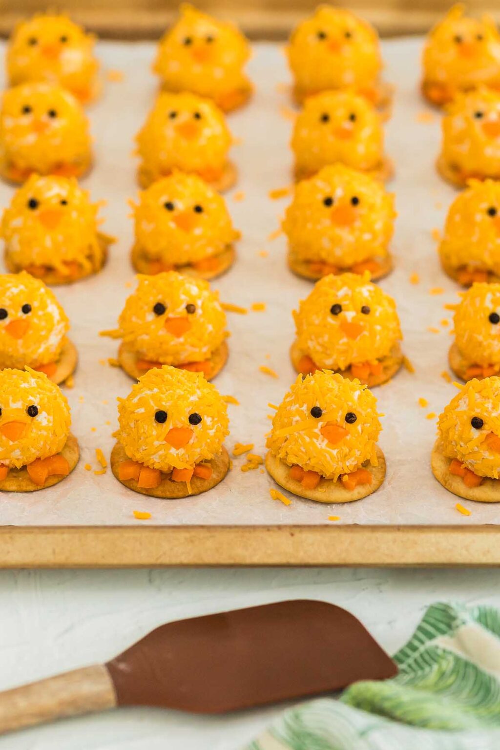 Baby Chick Mini Cheese Balls - xoxoBella
