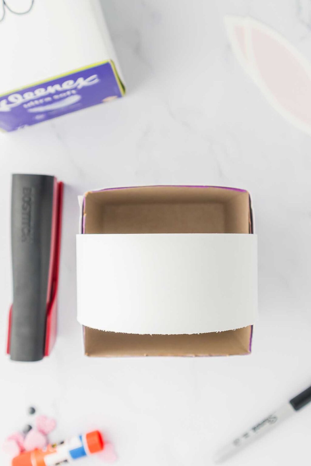 Bunny Tissue Box Easter Basket - xoxoBella